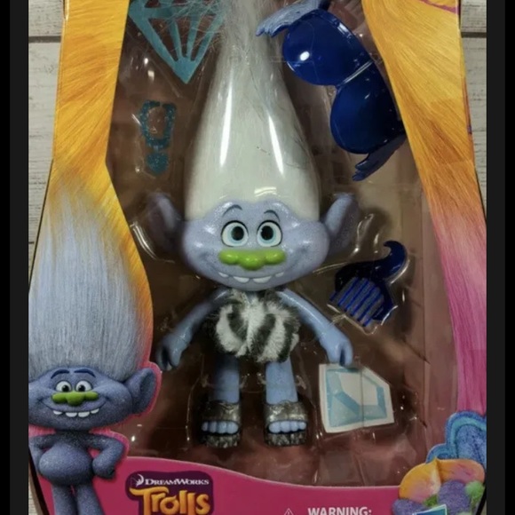 Toys | Hasbro Dreamworks Trolls Guy Diamond Doll Accessories | Poshmark